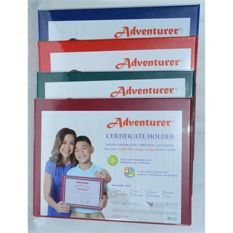 1pc Certificate Holder Diplomas Citations Size Short Or Letter Size