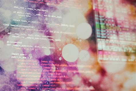 It Business Laptop With Python Code And Mobile App Design Photo Background And Picture For Free