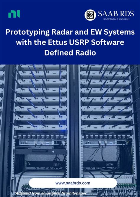 Prototyping Radar And Ew Systems With The Ettus Usrp Software Defined Radio Saab Rds