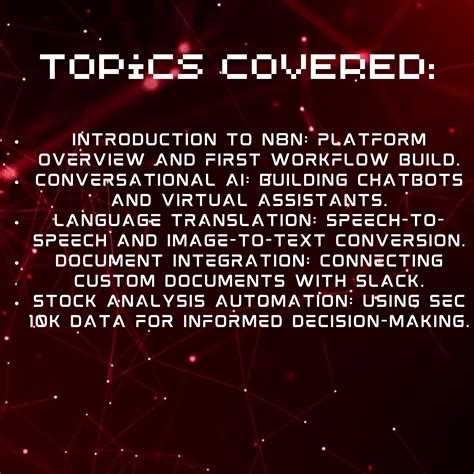 Ai Automation With N8n And Langchain Build Chatbots Automate Tasks And Integrate Ai For