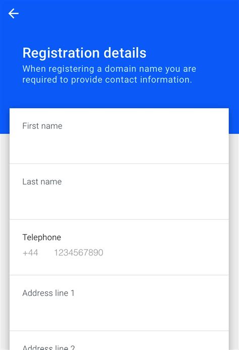 Get A Domain Name Go Sitebuilder