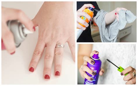 10 Genius Hacks Anyone With Hairspray Should Try