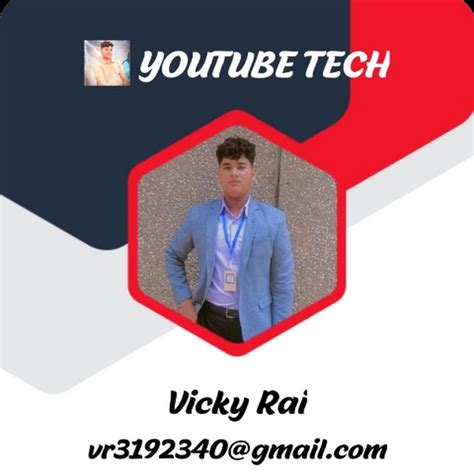 Vicky Rai Tech Official Youtube