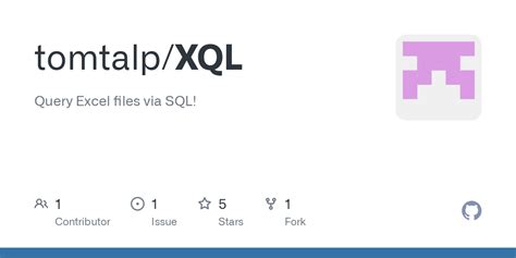 Github Tomtalpxql Query Excel Files Via Sql