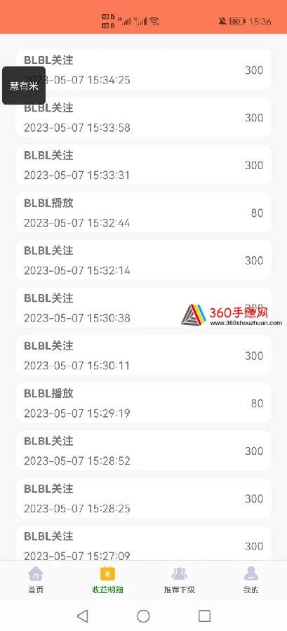 惠有米：各种类型自动挂机赚钱，10分钟赚03元！ 天天线报网
