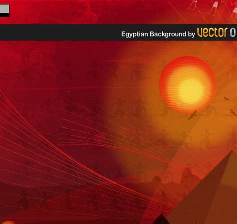 이집트 벡터 배경 Ai Uidownload