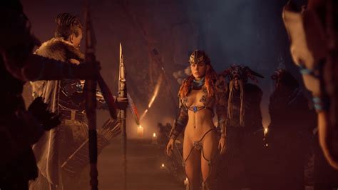 Horizon Zero Dawn Gameplay Allow Gets Worshipped NSFW MOD YouTube