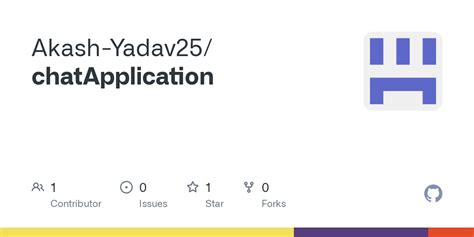 Github Akash Yadav25chatapplication