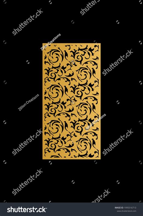 Cnc Vector Cutting Patterns Cnc Laser Stock Vector Royalty Free 1995516713 Shutterstock