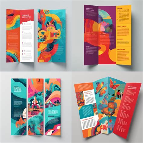 Ai로 만드는 리플렛 디자인 다양한 비즈니스 솔루션 브로셔 디자인 포스터 디자인 전단지 디자인