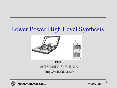 Ppt Lower Power High Level Synthesis Powerpoint Presentation Free Download Id5789003
