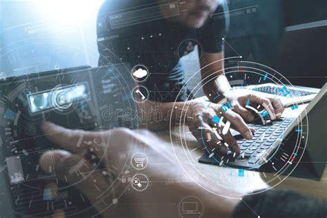 Two People Coding Code Program Programming Developer Computer Web Development Coder Working