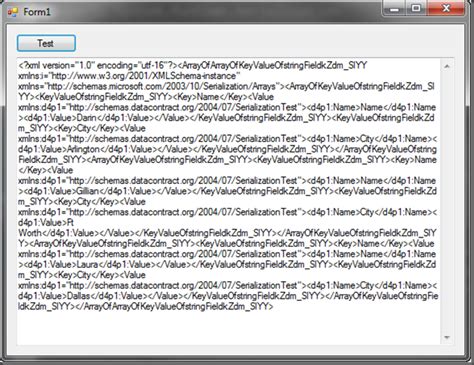 cleaning up messy datacontractserializer xml —