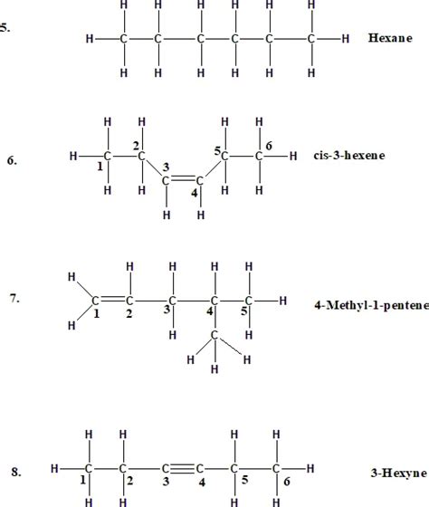 3 Hexene Lewis Structure
