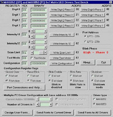 Drive Dot LED Matrix Display Using LPT Port And Driver IC Do It Easy With ScienceProg