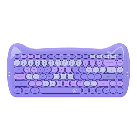 Bluetooth Membrane Keyboard Wireless 24g Keyboard Grandado