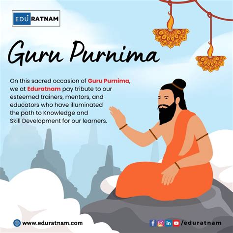 Eduratnam Innovation Pvt Ltd On Linkedin Gurupurnima Eduratnam Knowledgesharing