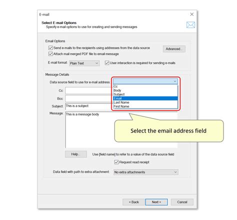 Customizing Email Messages With Data From A Spreadsheet Source