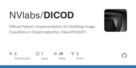 Github Nvlabsdicod Official Pytorch Implementation For Distilling Image Classifiers In
