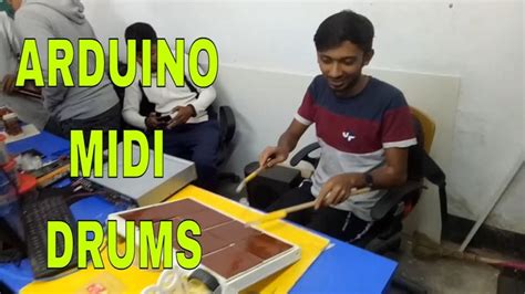 Arduino And Piezo Sensor Drum Controller Arduino Sensor Arduino