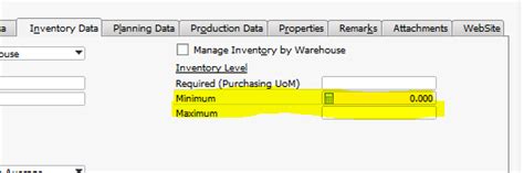 Solved Minimum And Maximum Order Quantity For Items Purch Sap Community