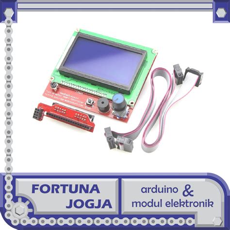 Reprap Smart Display Controller Lcd 12864 3d Printer Ramps 1 4 Board