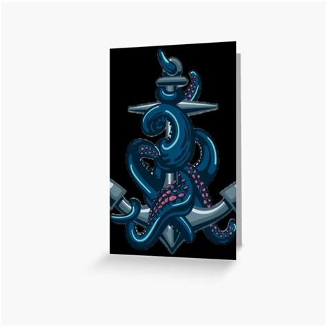 Seattle Kraken Greeting Card For Sale By Richardmwood Redbubble