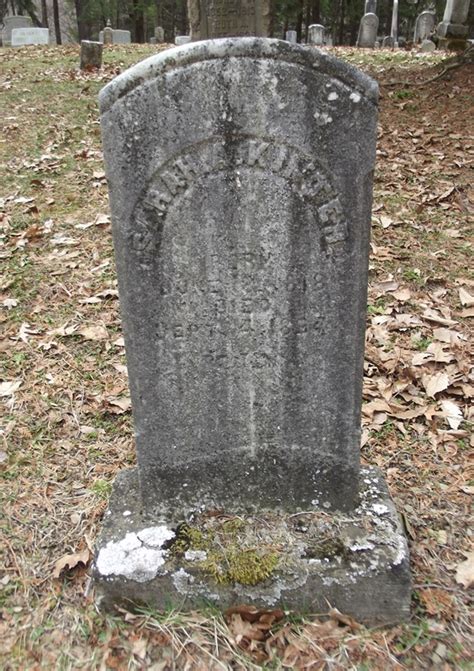 Sarah Ann Kinter 1818 1894 Find A Grave Memorial