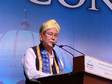 Mos Education Addressed At 4th Convocation Of Dr Vishwanath Karad Mit World Peace University In