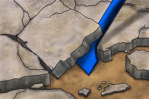 How To Use A Digging Bar To Break Rock Or Concrete Wonkee Donkee Tools