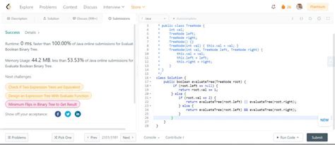 Day 38 Of Leetcoding Challenge Evaluate Boolean Binary Tree Mohd
