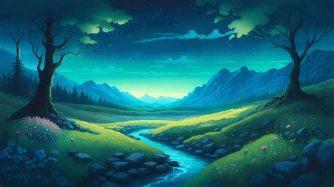 The Babbling Brook By Serendigity Art On Deviantart