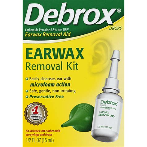 Debrox Earwax Removal Kit Debrox Town And Country Markets