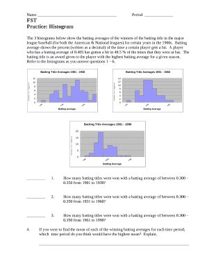 Practice Histogram Doc Template PdfFiller