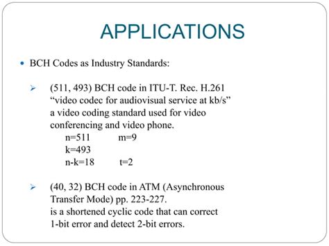 bch codes pptx programming languages computing