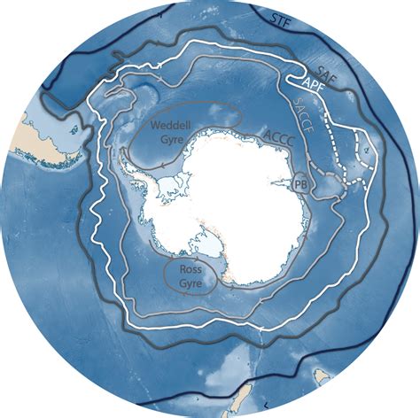 Southern Ocean Map