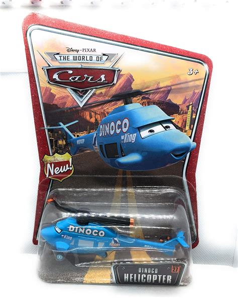 Dinoco Helicopter Disney World Of Cars Edition 155 Scale Mattel