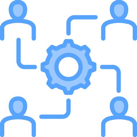 Project Management Generic Blue Icon