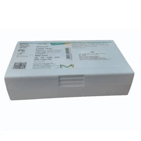 Supeico Lead Test Kit Merck At ₹ 1500kg In Ankleshwar Id 2853036941712