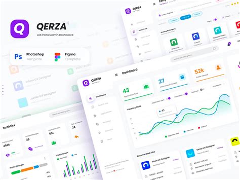 Job Portal Dashboard Ui Template By Sigmagfx ~ Epicpxls