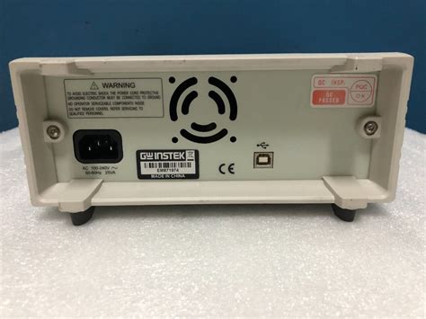 Gw Instek Afg 2012 Or Afg 2125 Arbitrary Function Generator With Usb Interface Computers And Tech