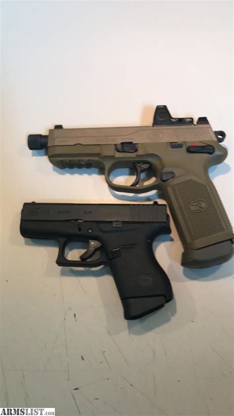 Armslist For Trade Fn Fnx Tac 45 Trijicon Sights And Rmr Kydex Trigger Job