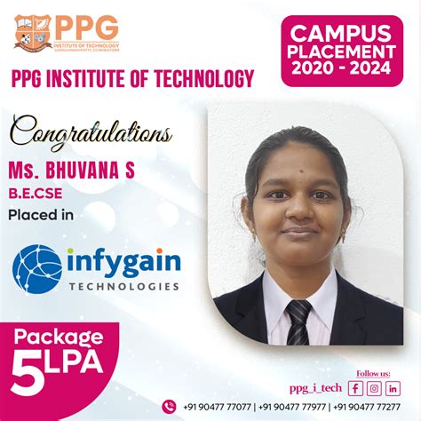 Ppg Group Of Institutions