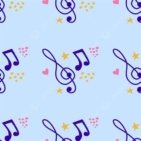 만화 손으로 그린 뮤지컬 원활한 패턴 댄스 플레이트 기타 배경 일러스트 및 사진 무료 다운로드 Pngtree