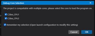 LAUNCHXL F D How To Flash Both CPU Programs Using CCS Theia Led Ex Blinky C