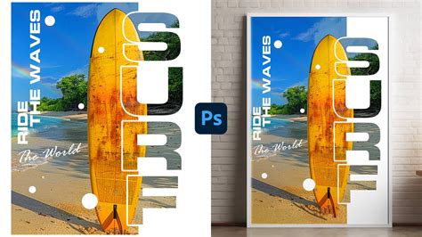 Creative Text Masking In Photoshop Blend Typography And Images Mypstips