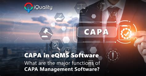 Capa Software Eqms Major Functions Of Capa Management Software