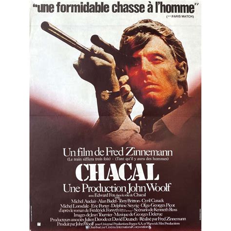 The Day Of The Jackal French Movie Poster 15x21 In 1973