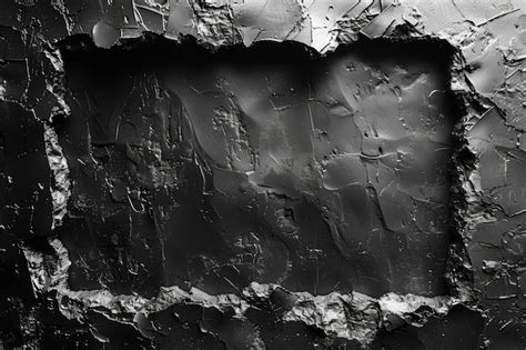 Premium Photo Textfilled Abstract Rectangles With Grunge Style Frames Monochrome Elements