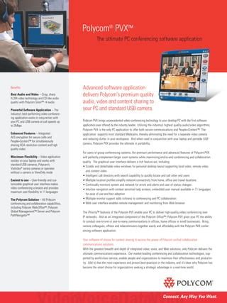 Polycom Pvx Data Sheet PDF